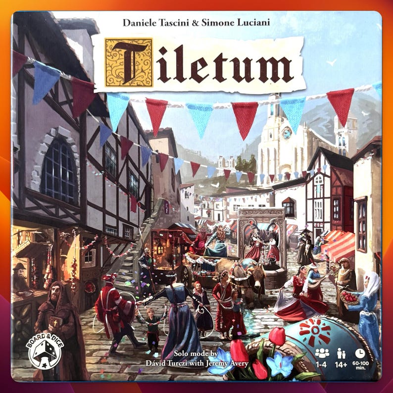 Tiletum Board Game Insert (3D STL Only) - Etsy