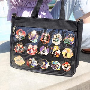 Kawaii Ita Tote Bag, Pins Collection Bag, Itabag With Insert, Large ...