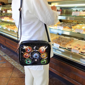 Crossbody Ita Bag, Pin Display Bag, Itabag, Window Bag, Pin Cross Body ...