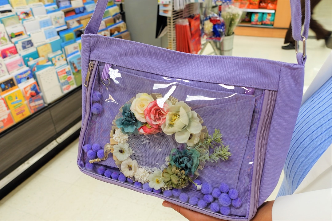 Canvas Ita Bag,crossbody Bag,pin Bag,japanese Original Itabag With ...