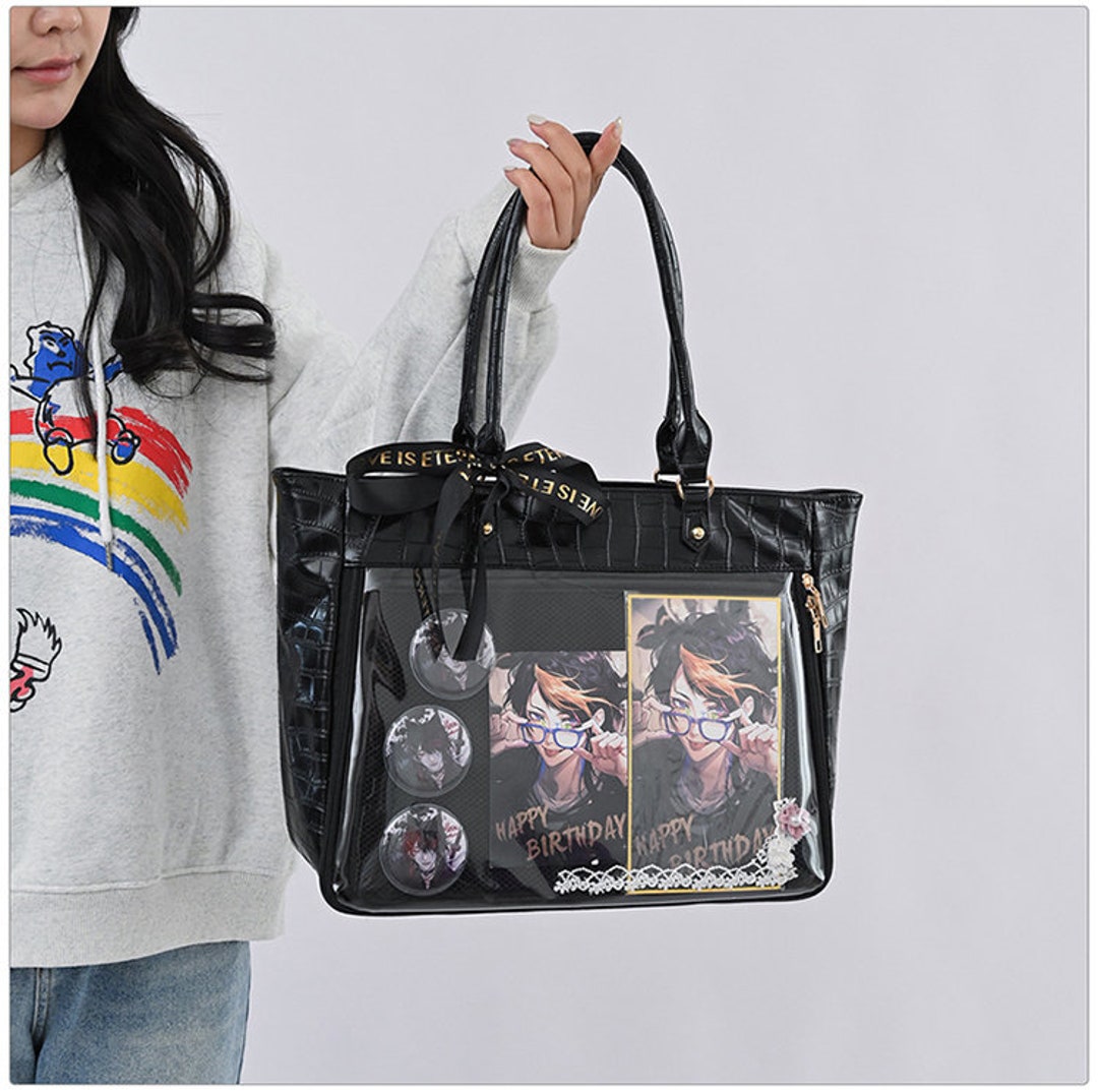 High Capacity Tote Bag,itabag With Insert,pin Display Bag,pin Collector ...