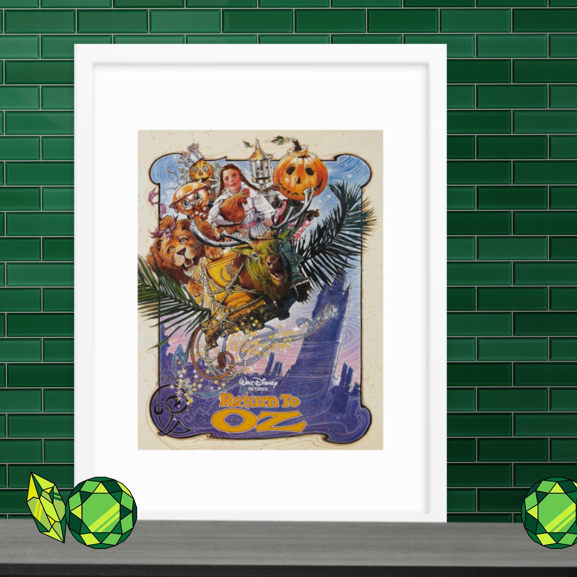 Framed Return to Oz 1985 Movie Poster - Etsy