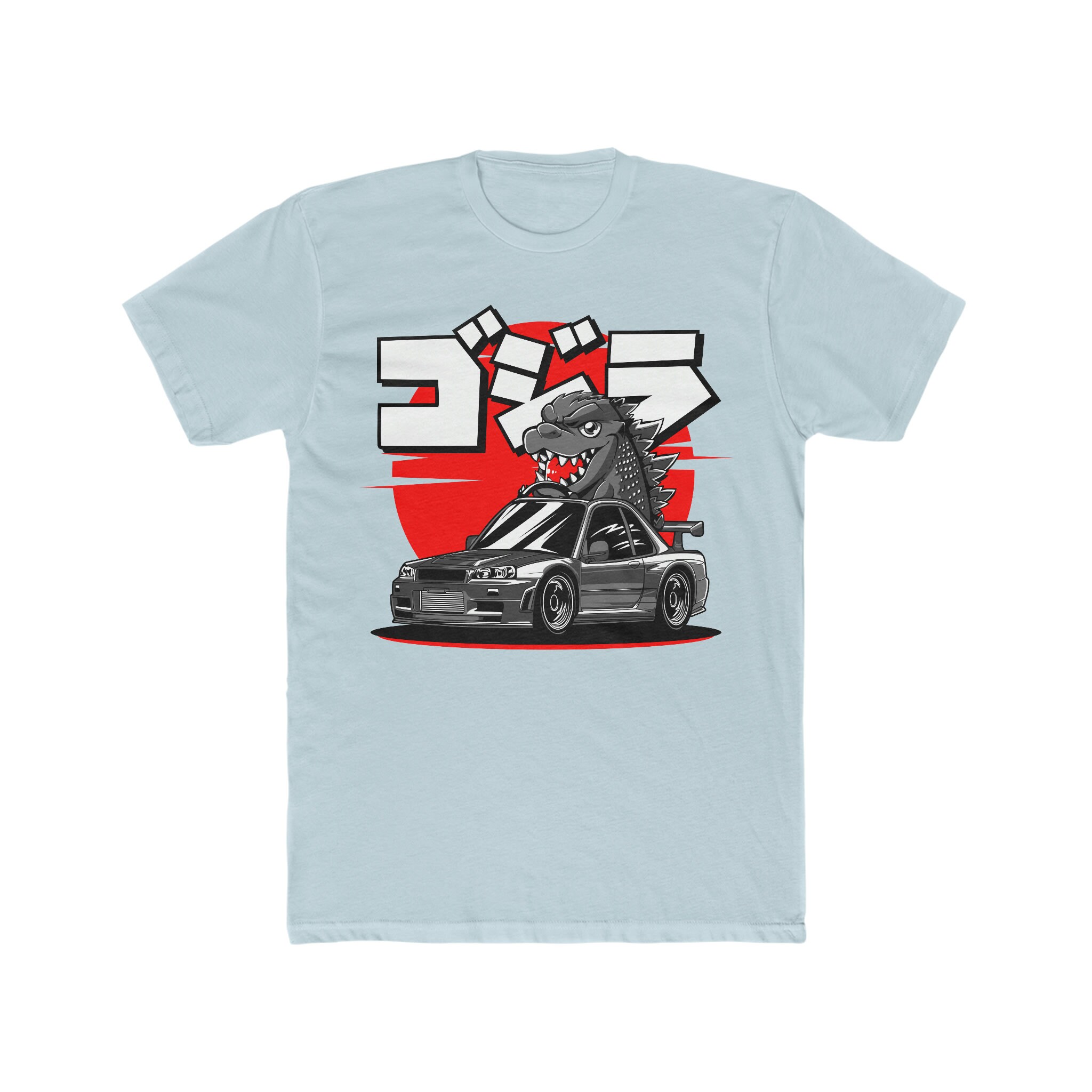 Godzilla GTR Cartoon JDM Cars Japanese Men's - Etsy