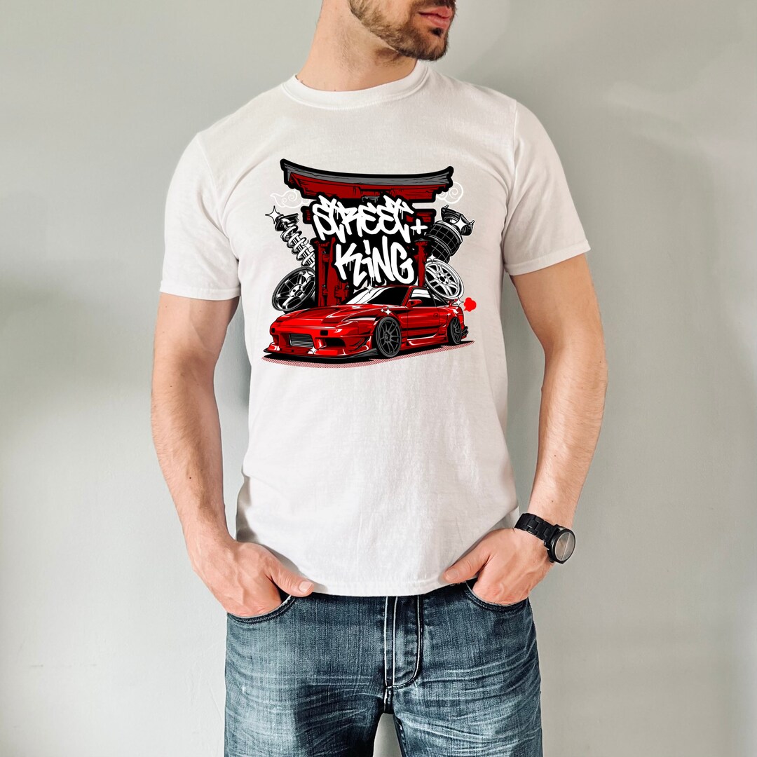 Street King NSX JDM Cars Tori Gate Men's Graphic T-shirt Father's Day ...