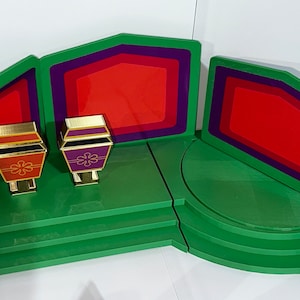 The "barker Era" Price is Right Stage, Showcase, and Turntable Playset ...