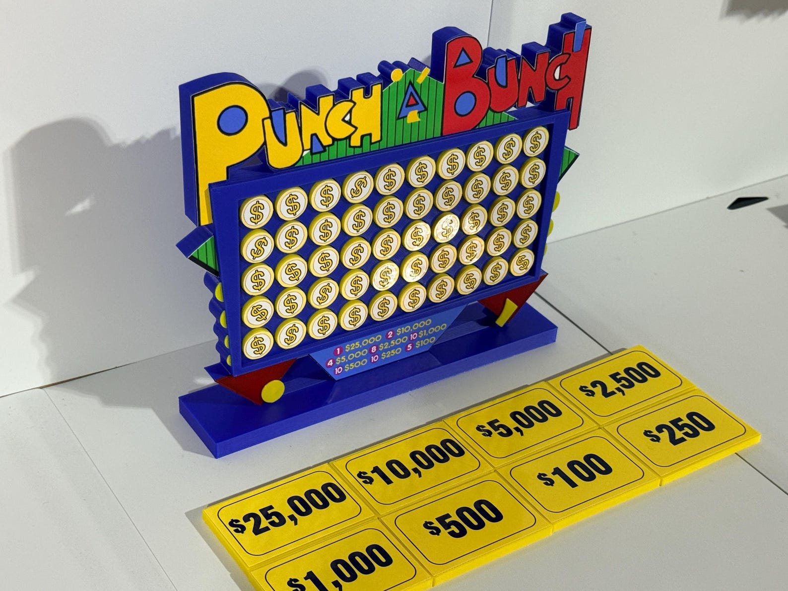 The Price is Right "punch a Bunch" Pricing Game - 6.5 in High X 7.5 in ...