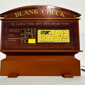 The Price is Right "blank Check" "check Game" - 7 Inches Long X 6 ...
