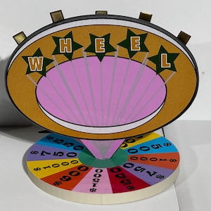 Wheel of Fortune BONUS ROUND Podiums - Www.facebook.com/aandm3dprints ...