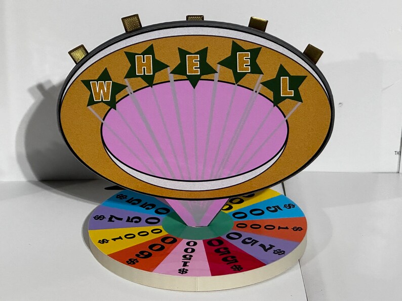 Wheel of Fortune BONUS ROUND Podiums - Www.facebook.com/aandm3dprints ...