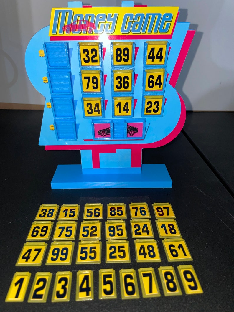 The Price is Right MONEY GAME Pricing Game - 7 Inches Tall and Over 6 ...