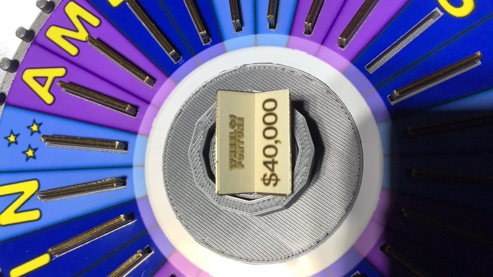 Wheel of Fortune BONUS ROUND Wheel Spinner - Wheel is 6.73 Inches ...