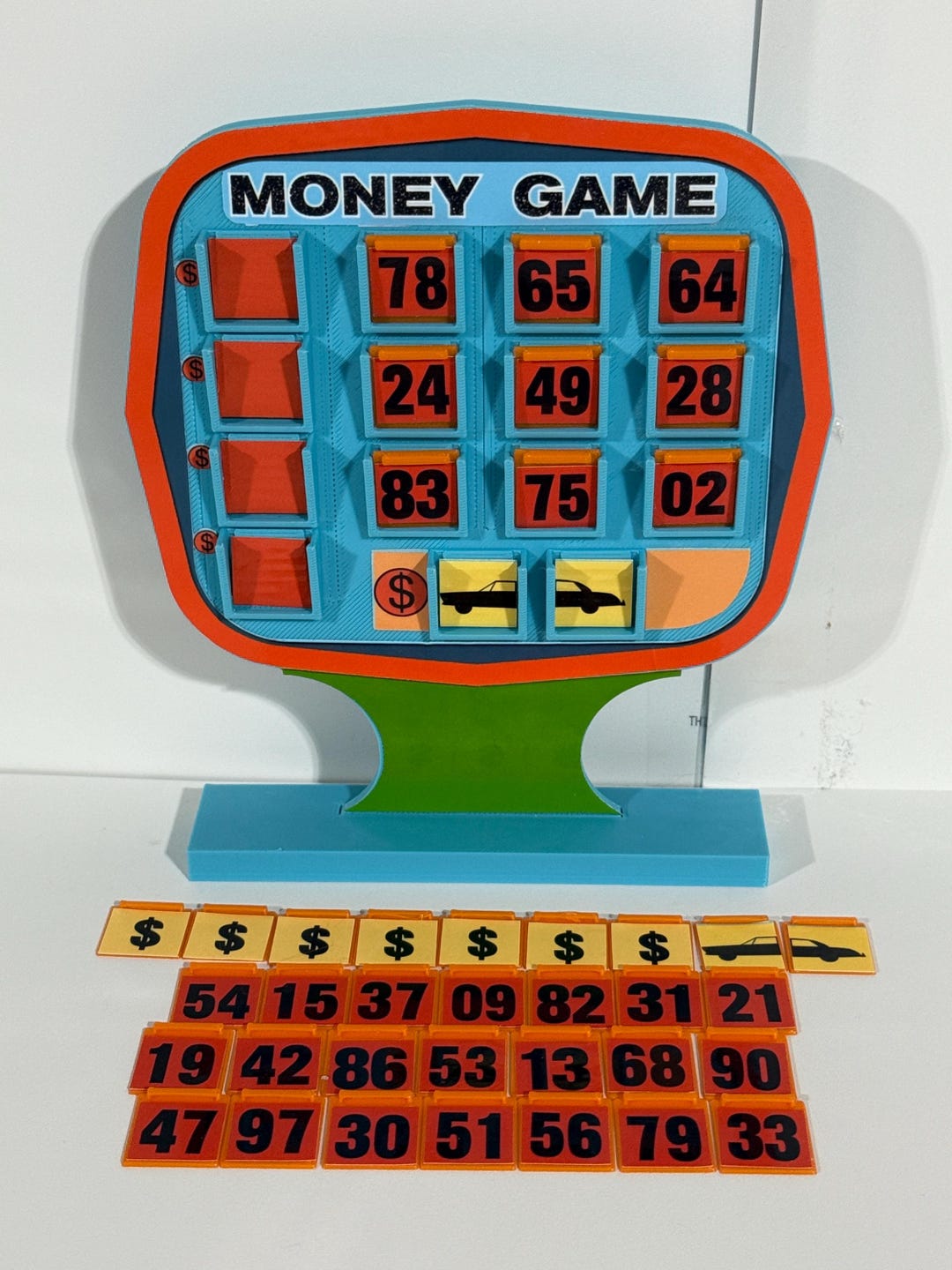 The Price is Right 1980s MONEY GAME Pricing Game - 7 Inches High X 6 ...