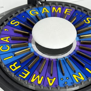 Wheel of Fortune BONUS ROUND Wheel Spinner Round Base - Wheel is 6.73 ...