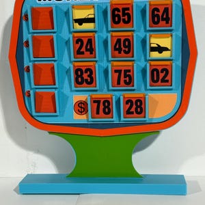 The Price is Right 1980s MONEY GAME Pricing Game - 7 Inches High X 6 ...