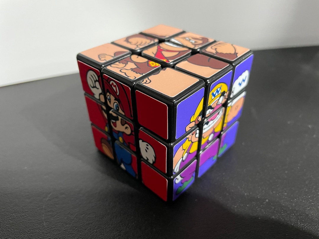Super Mario Rubik's Cube Www.makngames.com - Etsy
