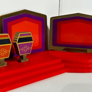 The "1993" Price is Right Stage and Turntable Playset - 15 in Wide X 7 ...