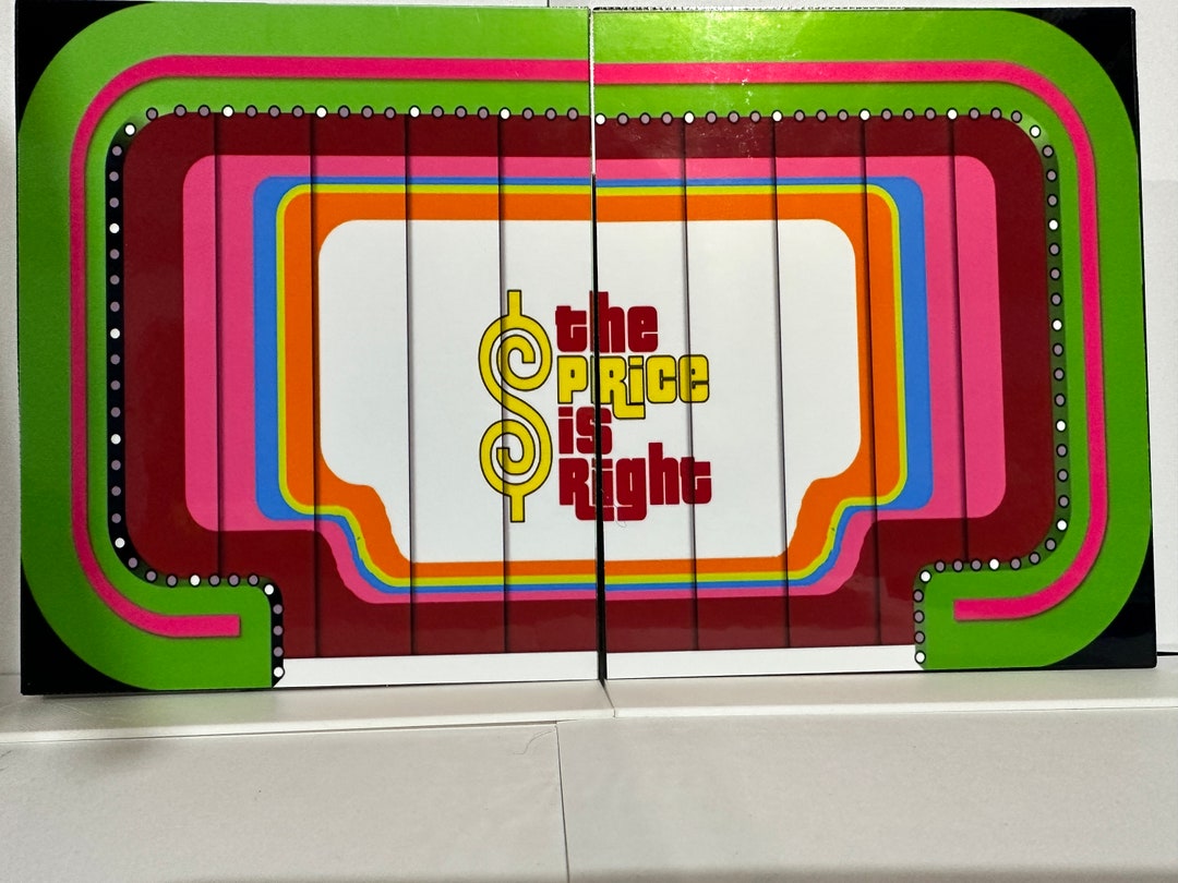 The Price is Right Big Doors 1975 - 6.5 Inches High X 10.5 Total Inches ...
