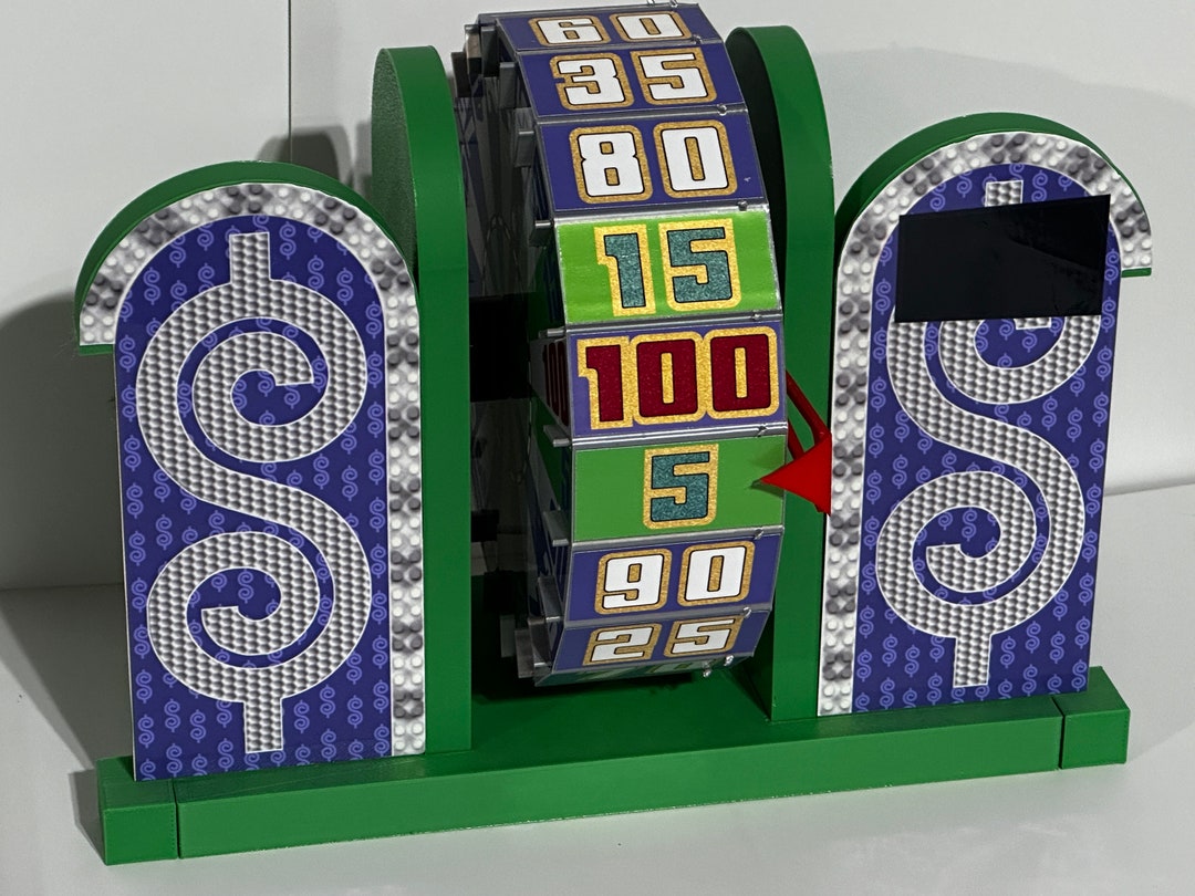Price is Right 2008 PURPLE WHEEL (used for 5 Episodes) - 7 in Tall X 9 ...
