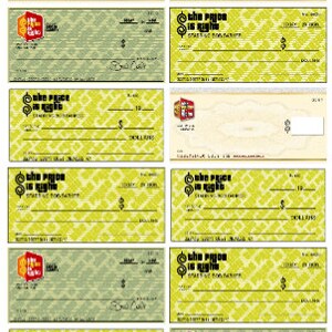 The Price is Right "blank Check" "check Game" - 7 Inches Long X 6 ...