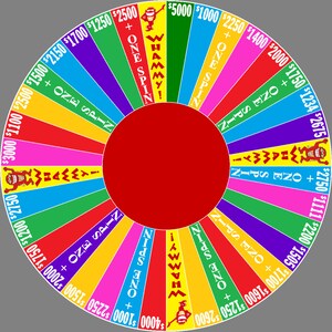Press Your Luck Spinner - Original and 2020s Show Versions - Wheel ...