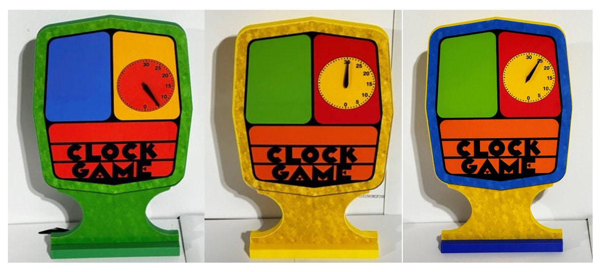 The Price is Right CLOCK GAME Pricing Game - 7.5 inches high x 4.5 wide x 1 inch deep - www ...