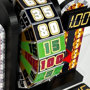 Price is Right Wheel 1978 and 1989 Version W/scoreboard- 7 in Tall X 9 ...