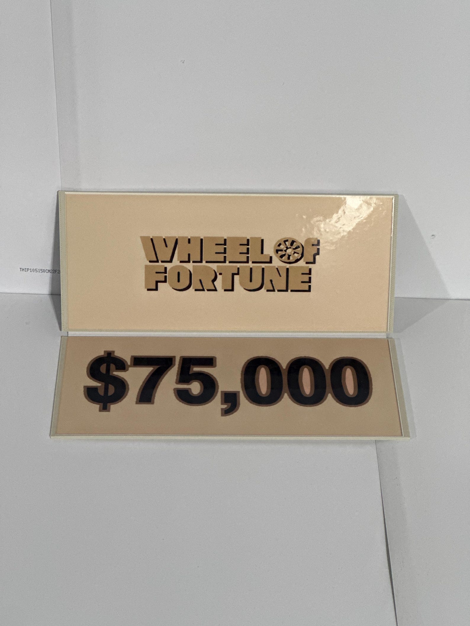 Wheel of Fortune Full-sized Replica Cards, Wild Card, Free Spin, and ...