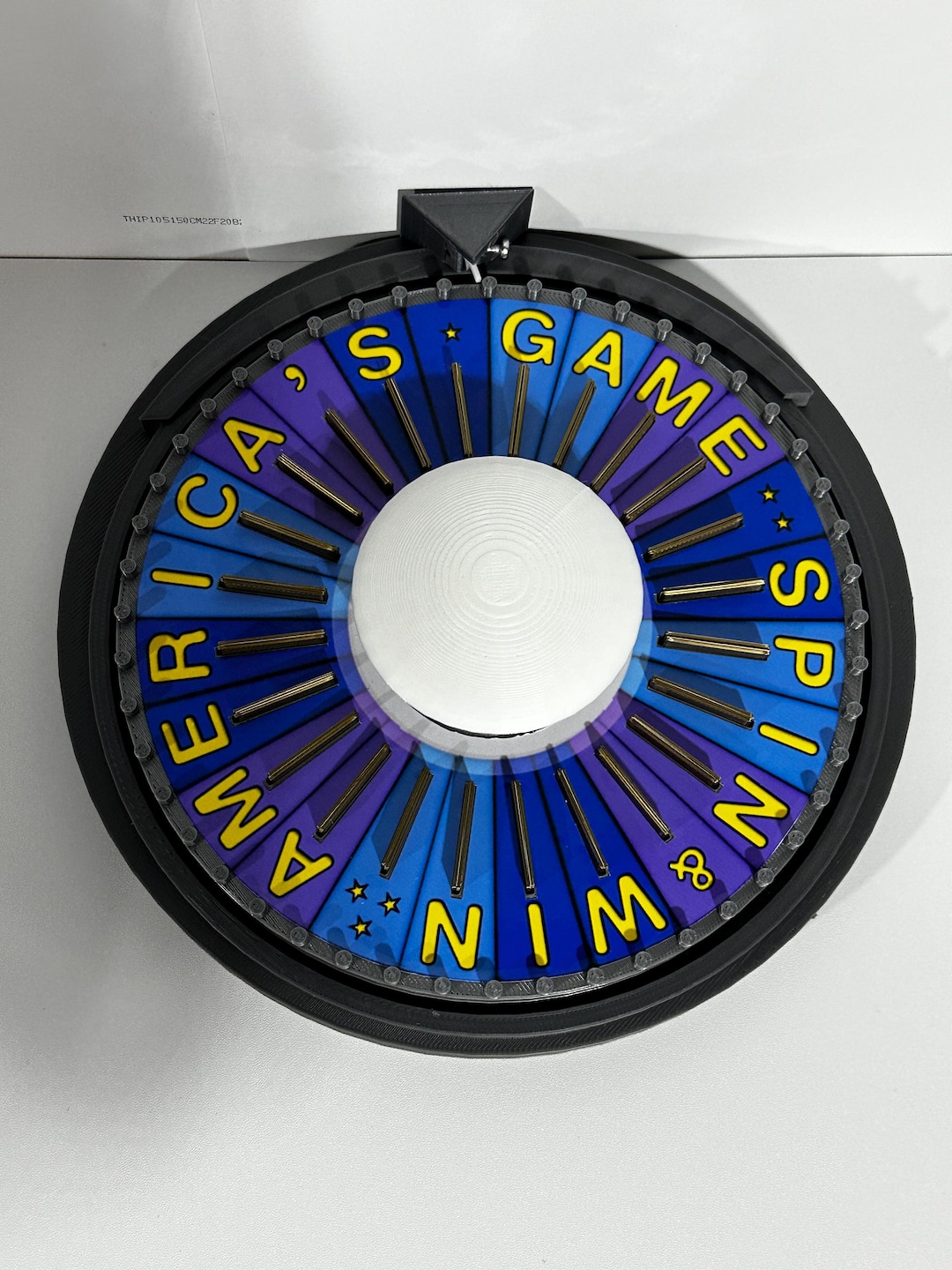 Wheel of Fortune BONUS ROUND Wheel Spinner Round Base - Wheel is 6.73 Inches Across - Www ...