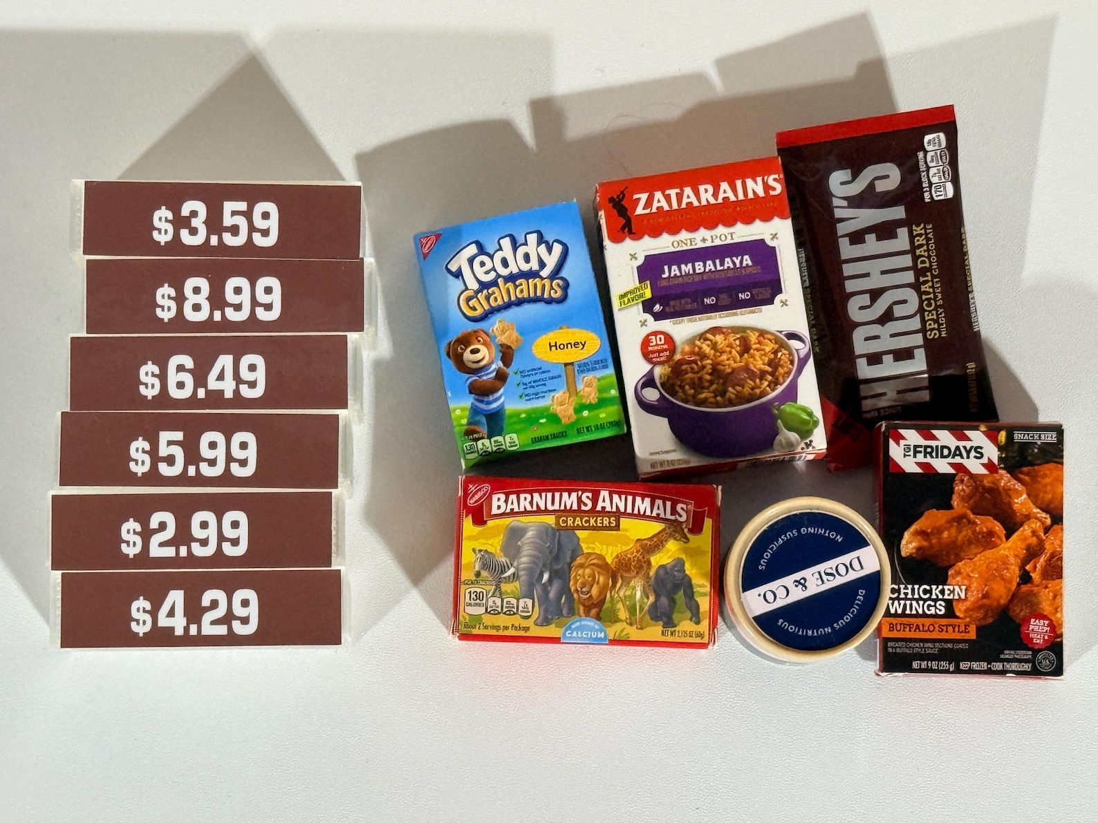 The Price is Right NOW or THEN Including 6 Random Grocery Items - 11.5 ...