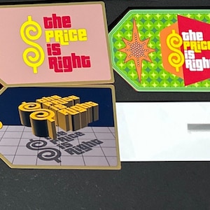 The Price is Right Big Doors and Big Tags - Door Set 6.5 In. High X 10. ...