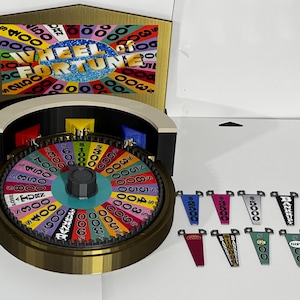 1999-2003 Ultimate Wheel of Fortune Replica Set - Wheel 6.73 Inches ...