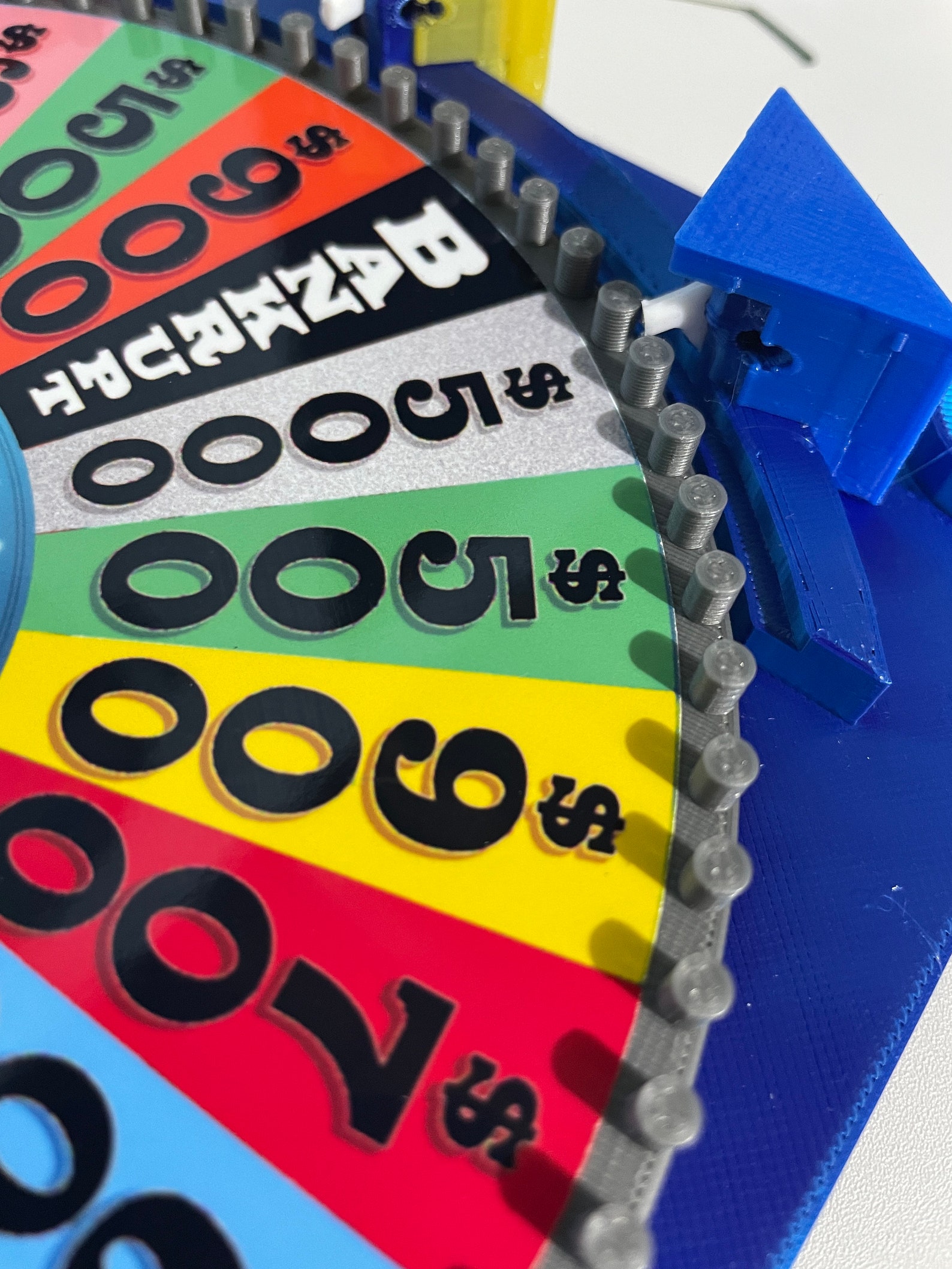 Deluxe Wheel of Fortune Wheel Set - Www.facebook.com/aandm3dprints/ - Etsy
