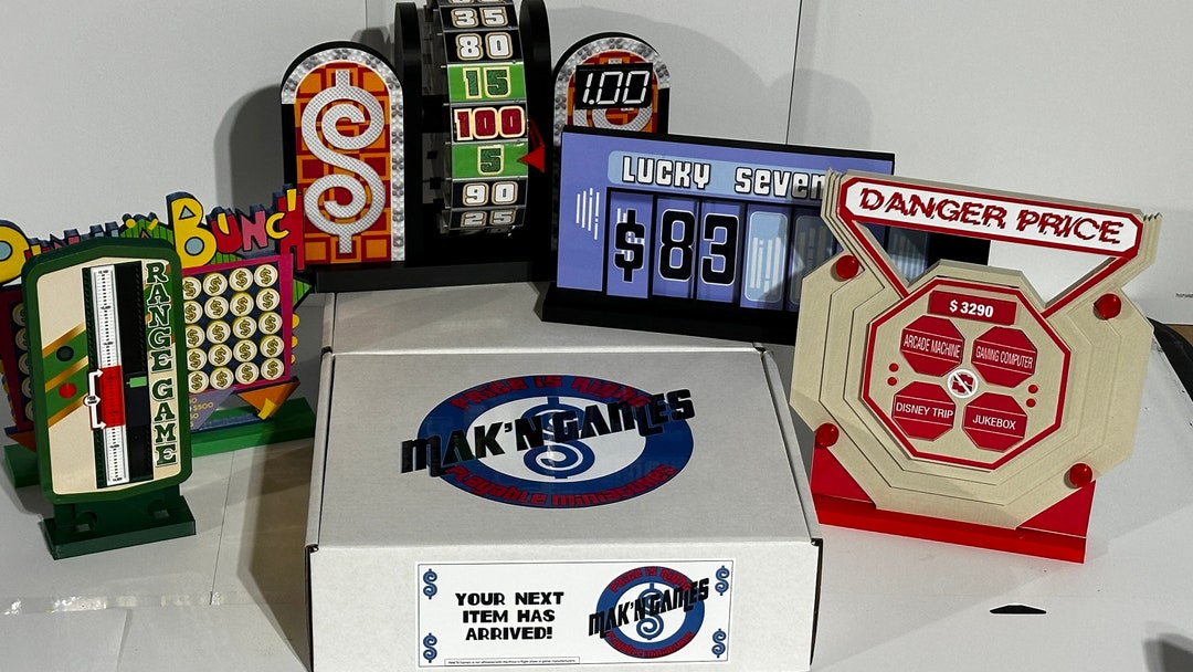 Price is Right Playable Miniatures Subscription Box by MAK'N Games ...