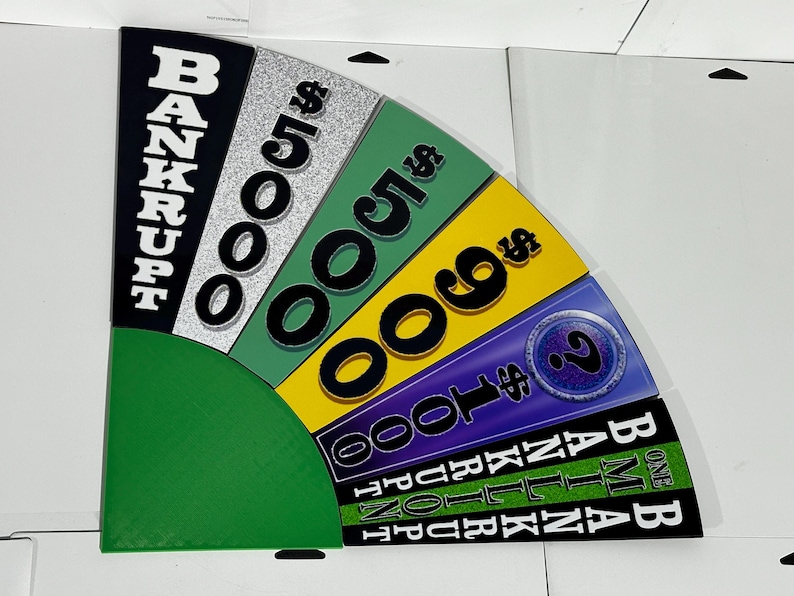 Wheel of Fortune - 9 Inch X 3.5 Inch - Wedges Https://www.facebook.com ...