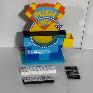 The Price is Right "push Over" Pricing Game - 8 Inches High X 6 Inches ...