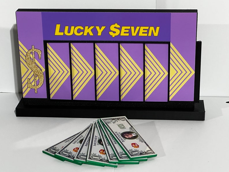Price is Right Lucky Seven Pricing Game - 8 in Long X 5 High X 1.5 Wide ...