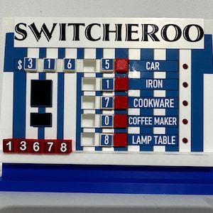 The Price is Right "switcheroo" Pricing Game - 7 Inches Long X 5.5 ...