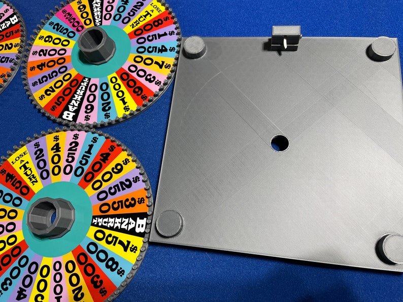 80s 90s Era Wheel of Fortune Board Game Wheel Spinner - Etsy