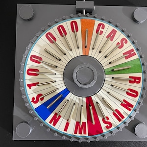 Wheel of Fortune the ORIGINAL BONUS ROUND Wheel - 6.73 Inches Across ...