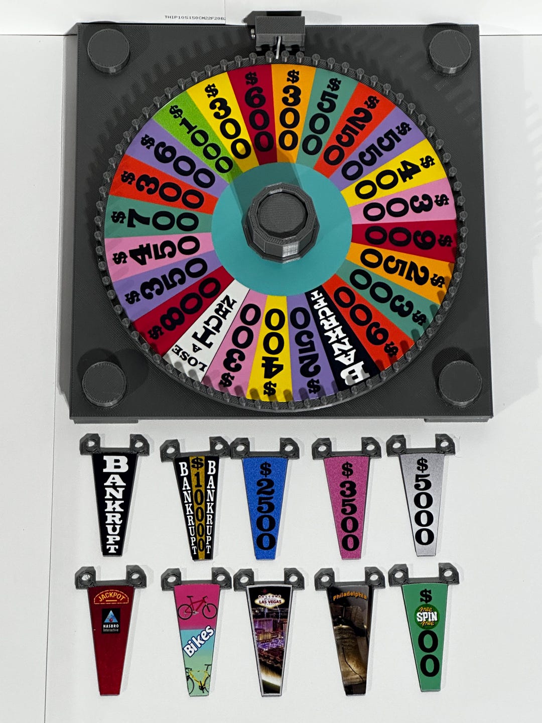 1998-1999 Era Wheel of Fortune Board Game Wheel Spinner - Wheel Itself ...