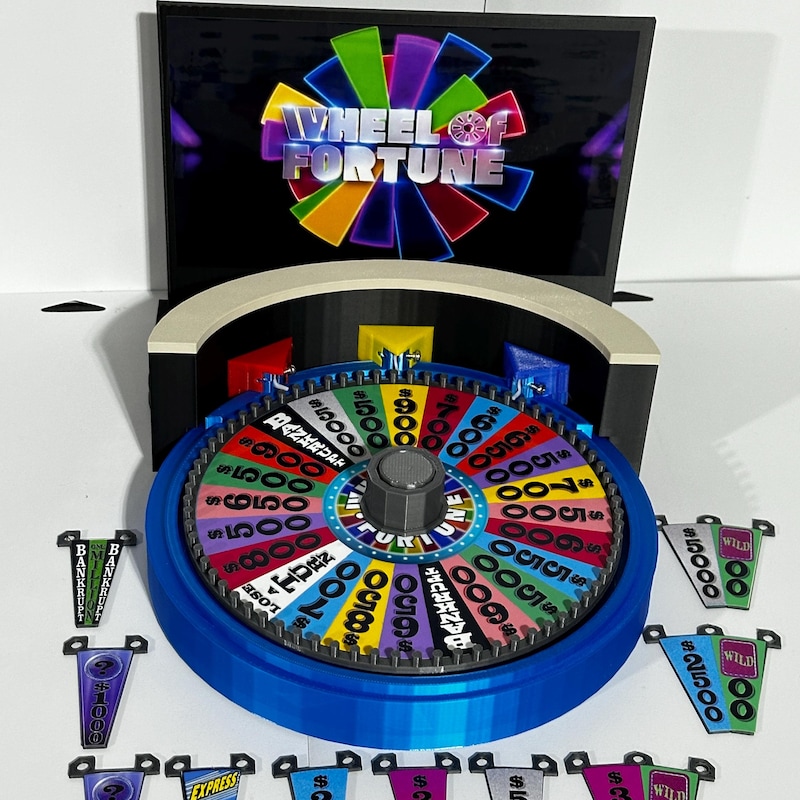 Wheel of Fortune Puzzle Board Board - Etsy