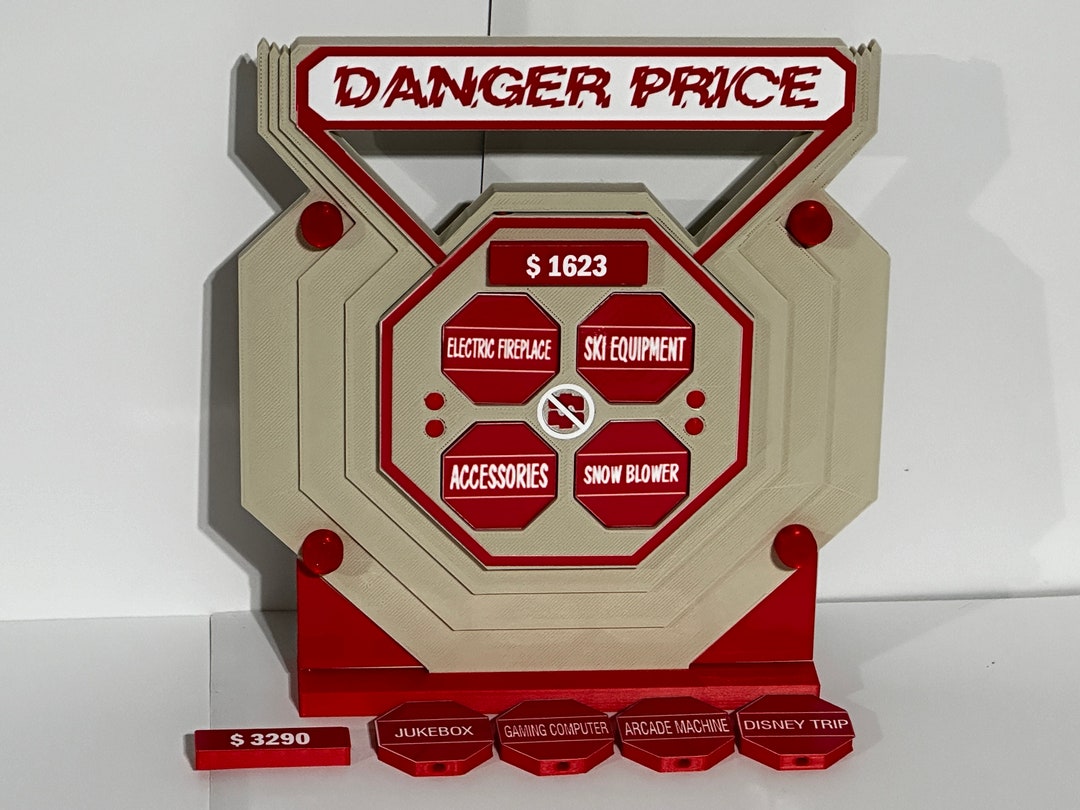 Price is Right "danger Price" Game - 8 In. High X 8 In. Wide X 1.5 In ...