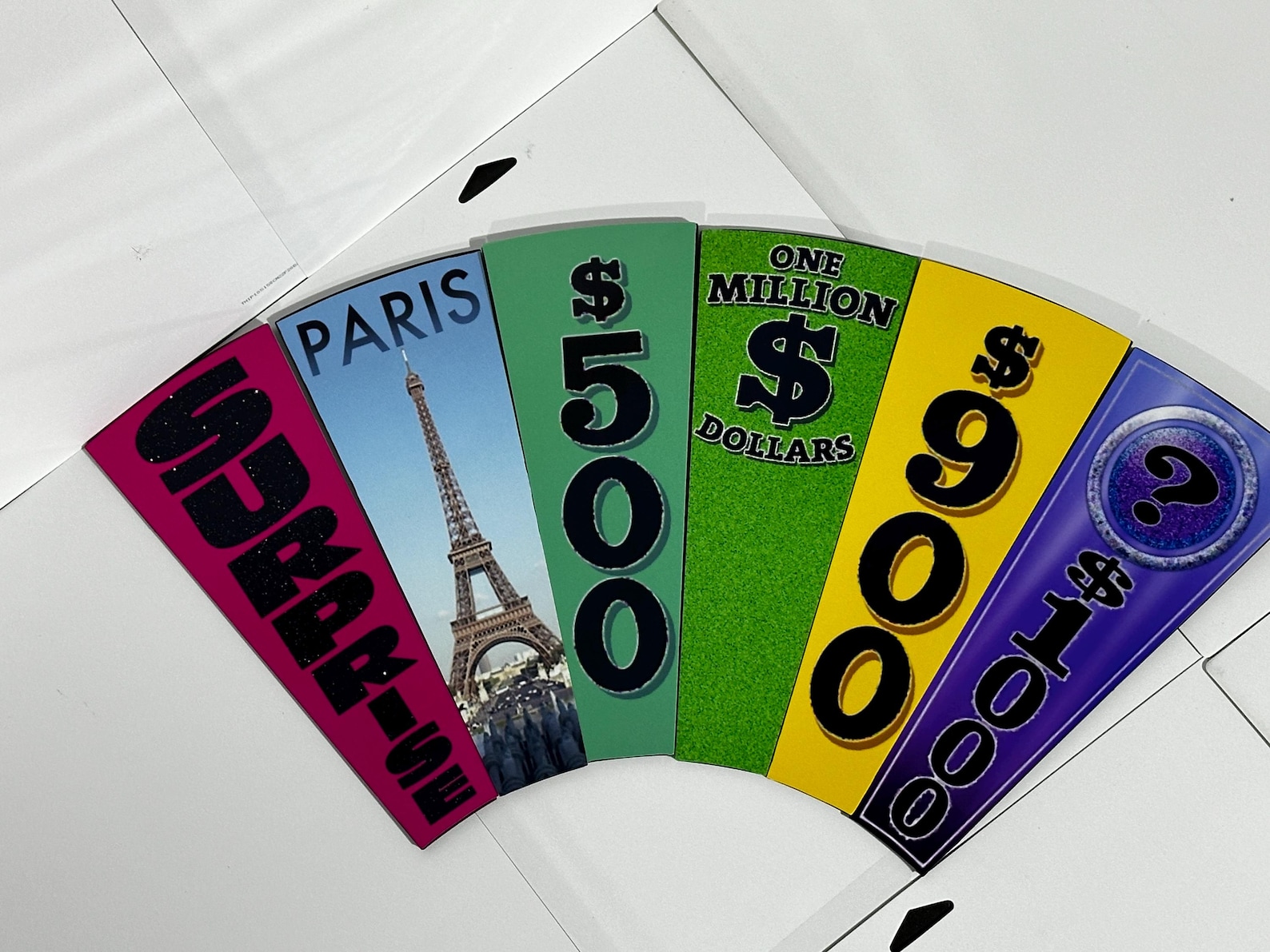 Wheel of Fortune - 9 Inch X 3.5 Inch - Wedges Https://www.facebook.com ...