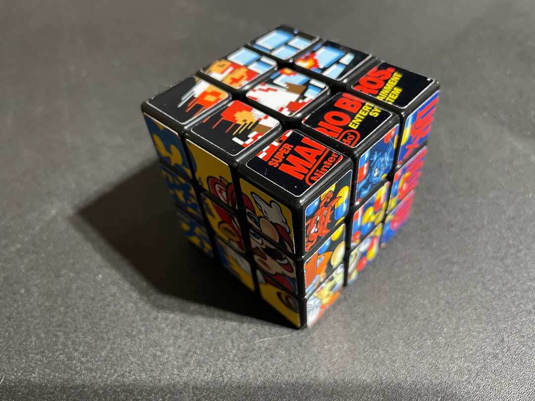 CUSTOM NES Nintendo Rubik's Cube Retro Super Mario Bros. You Choose ...