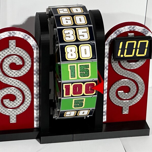 2024 BET MGM Wheel of Fortune Board Game Wheel Wheel Itself is 6.73 ...