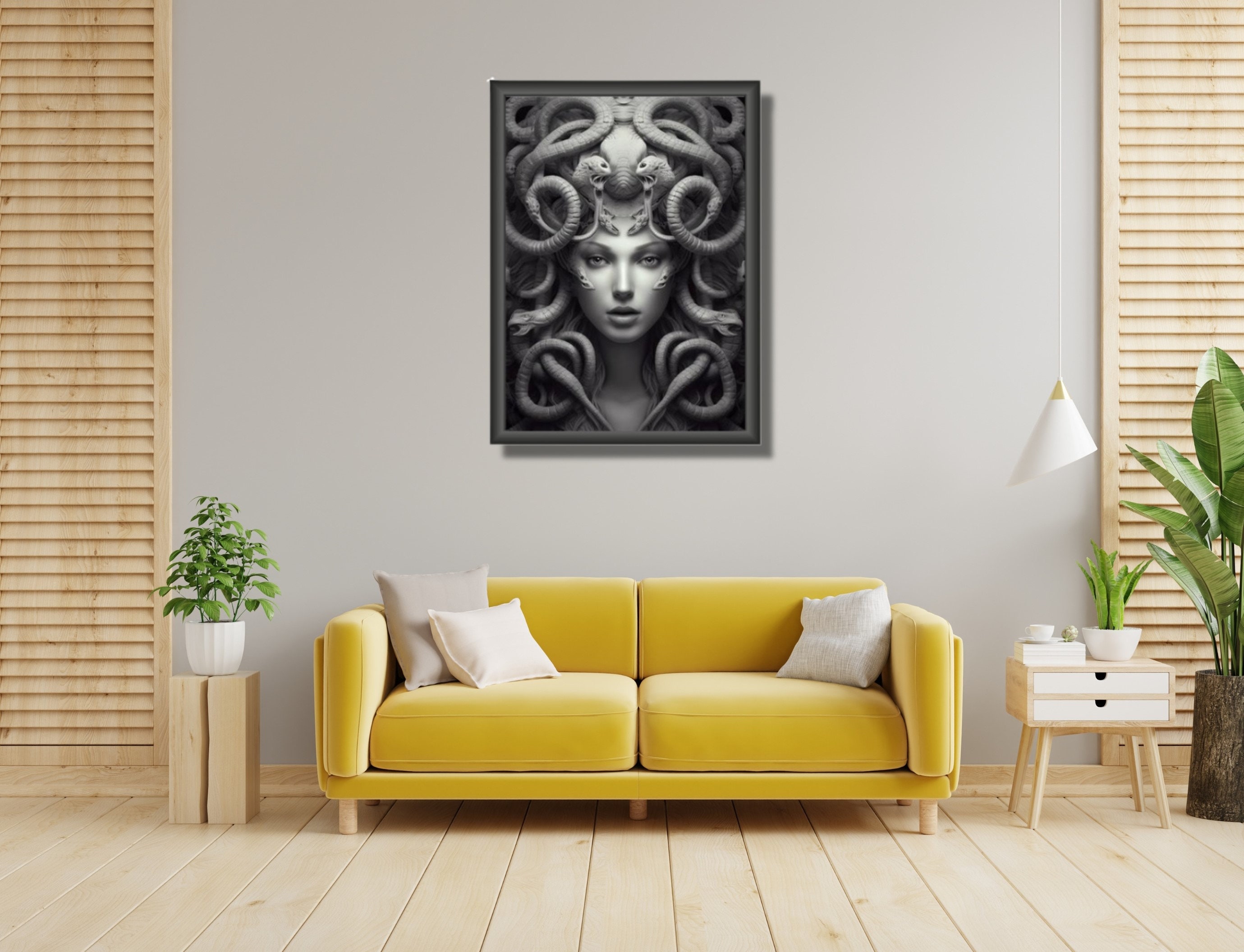 Medusa the Gorgon - Etsy