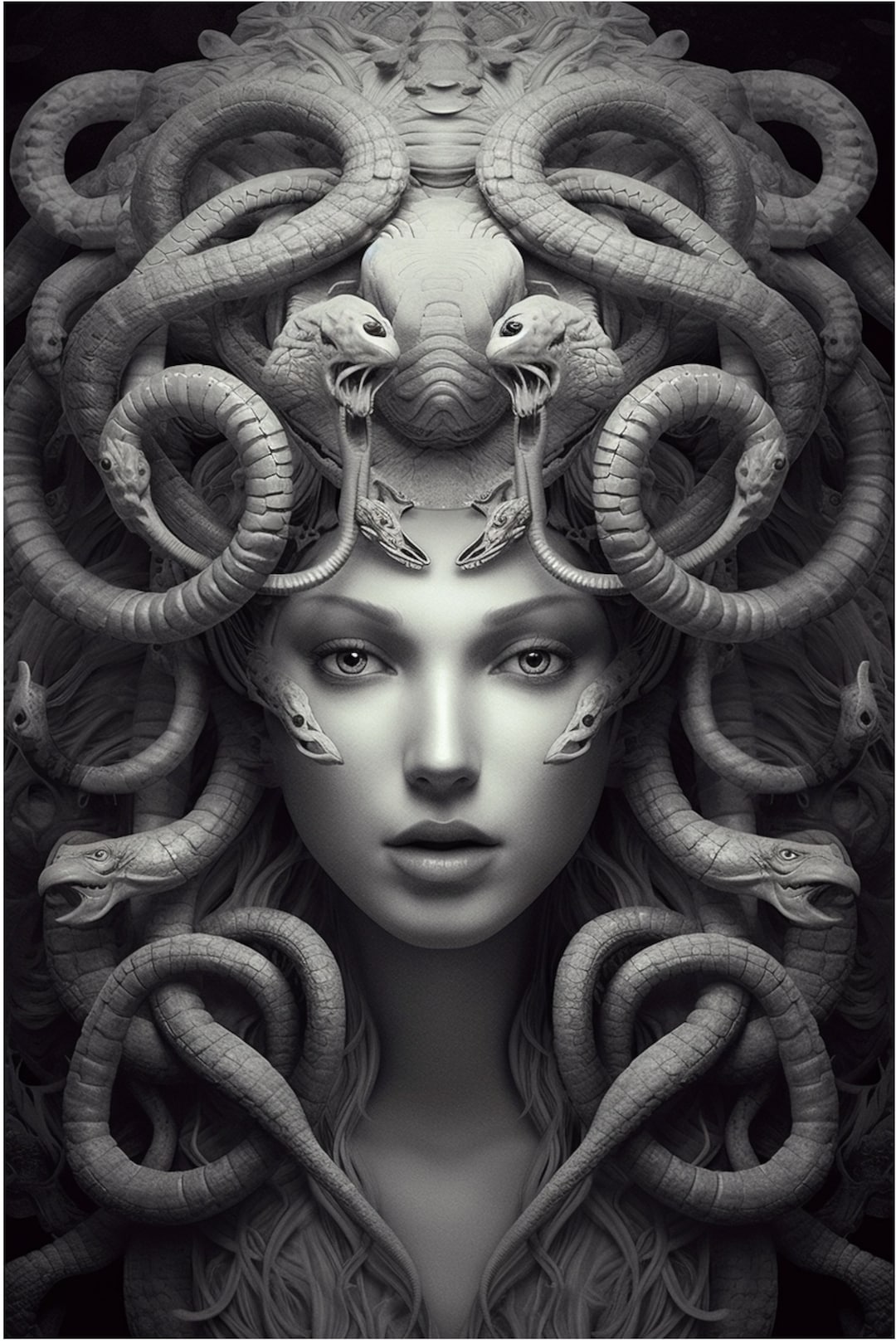 Medusa the Gorgon - Etsy