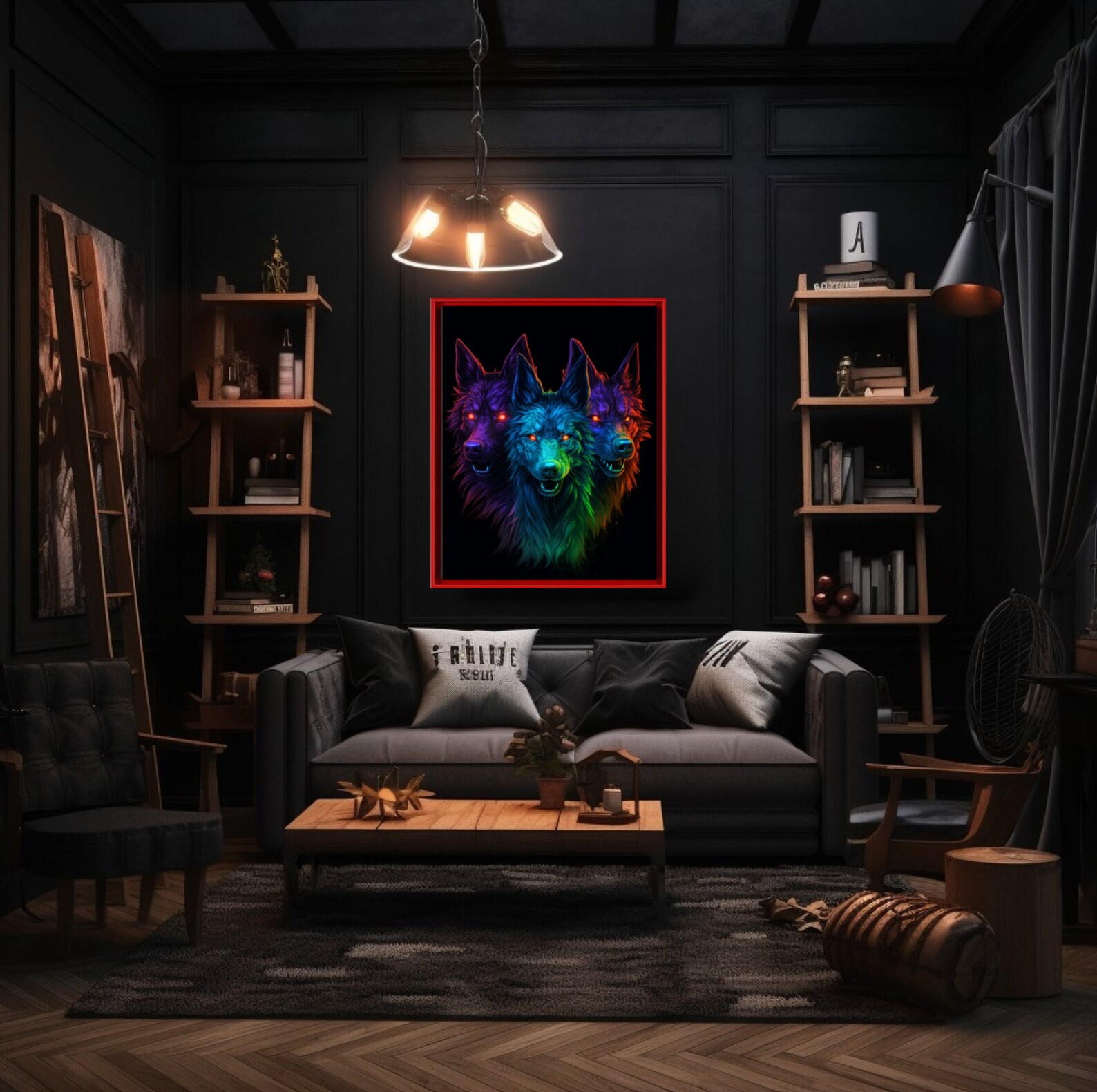 Cerberus Standing Guard in the Underworld - Etsy