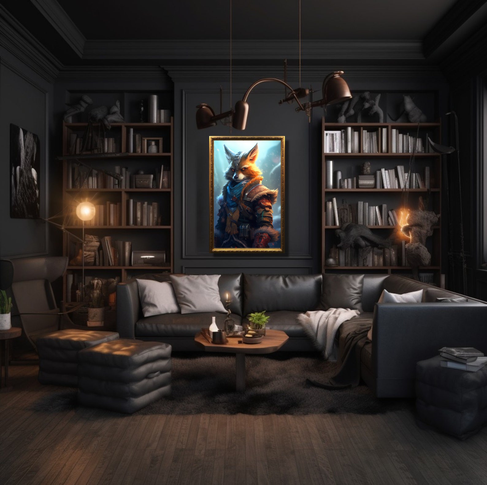 Valiant Vulpine - Etsy