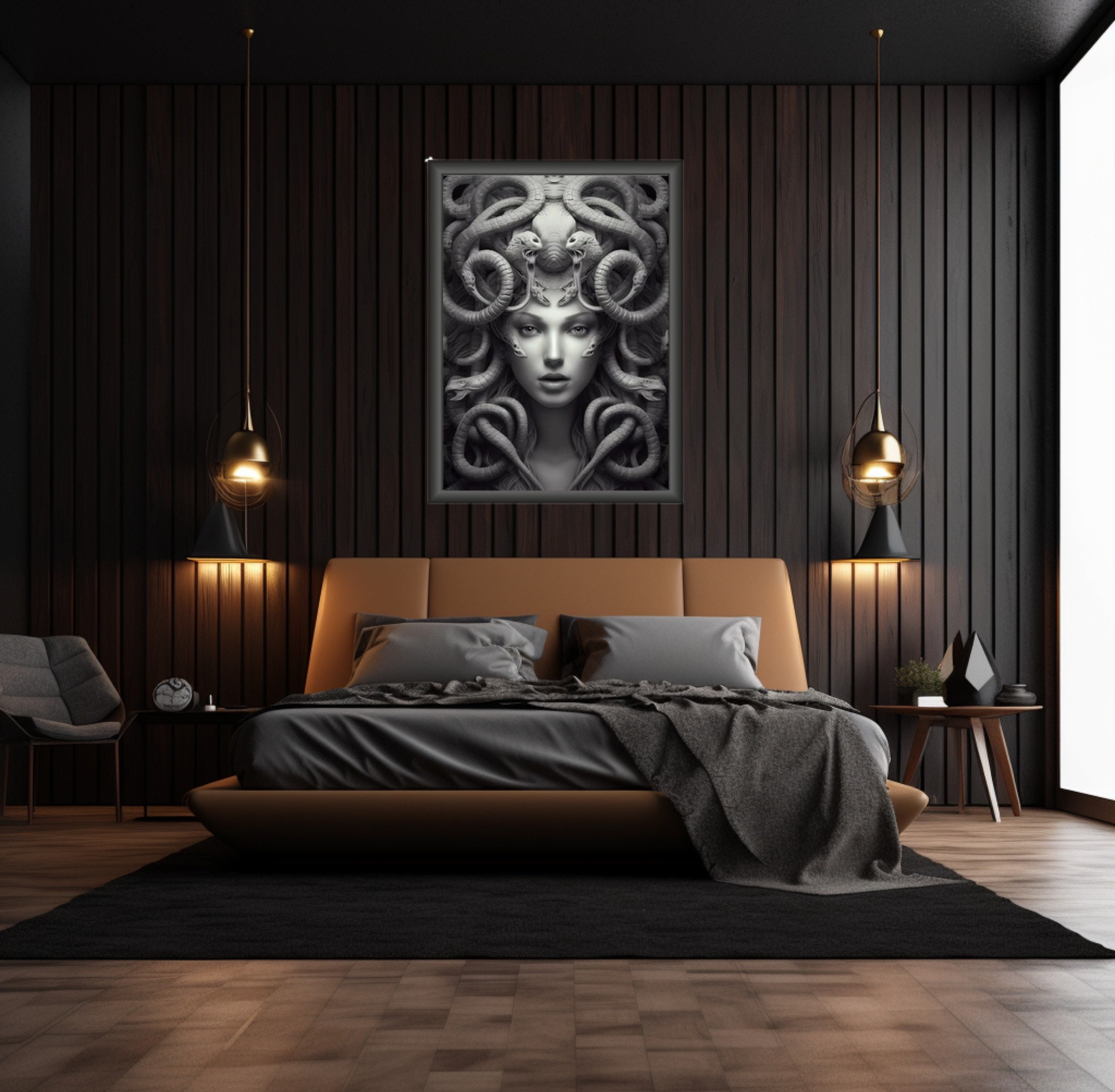 Medusa the Gorgon - Etsy